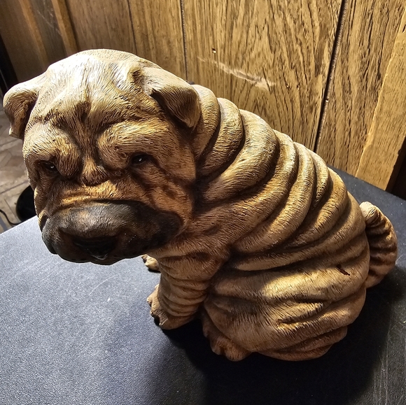 universal statuary | Art | Apr 3992 Universal Statuary Corp Sharpei Dog ...